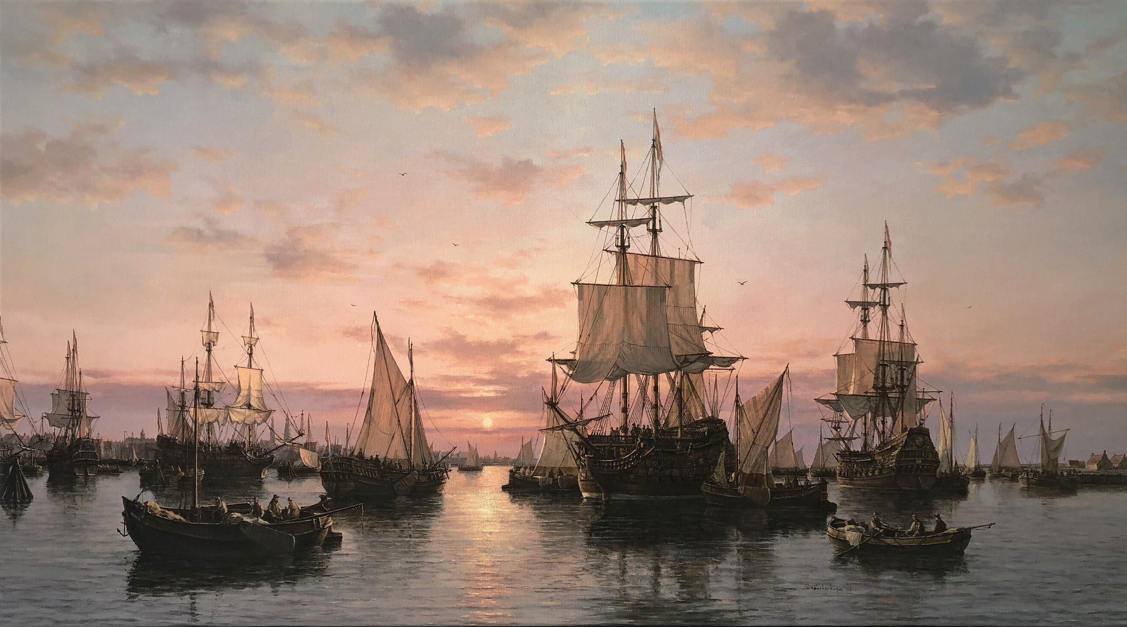 Het IJ - Peter J. Sterkenburg Bax Kunst