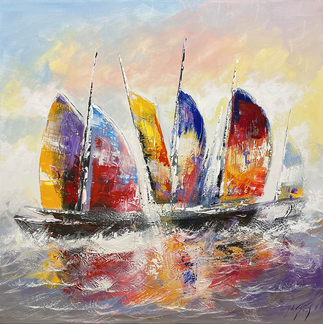 Sailing I - Jochem de Graaf Bax Kunst
