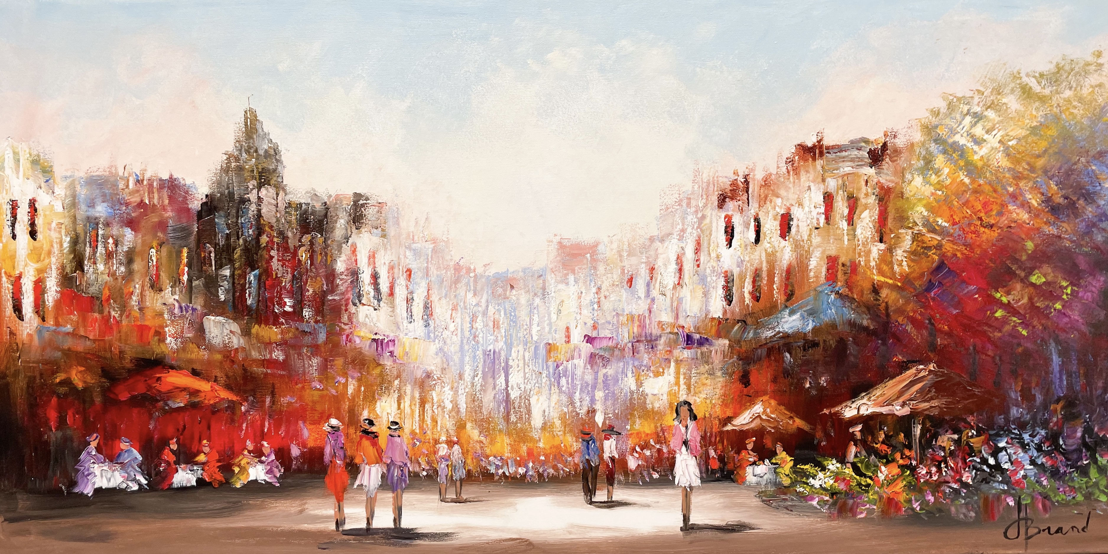 Strolling - Henry Brand Bax Kunst